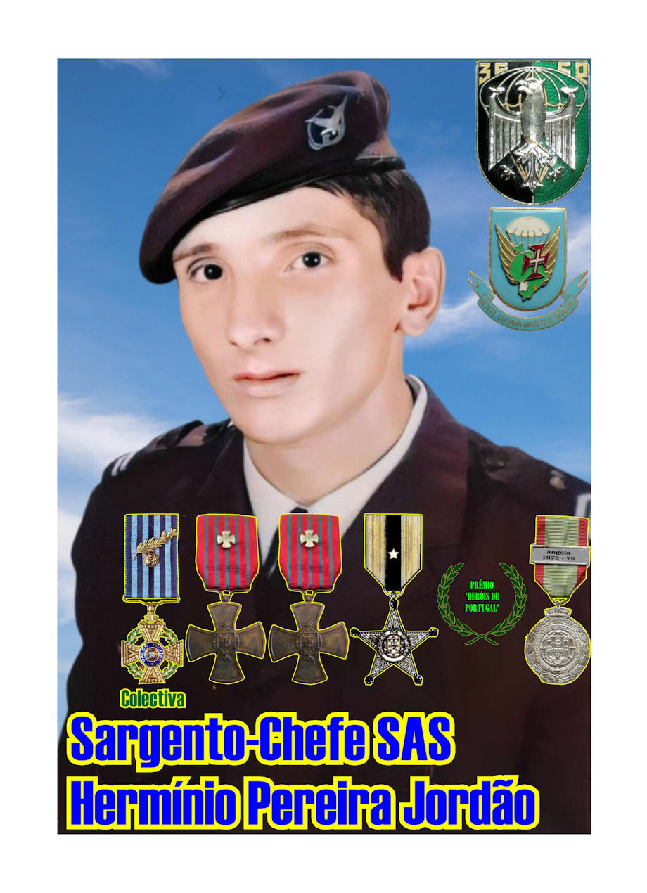 HONRA E GLÓRIA: Hermínio Pereira Jordão, Sargento-Chefe SAS na situação ...