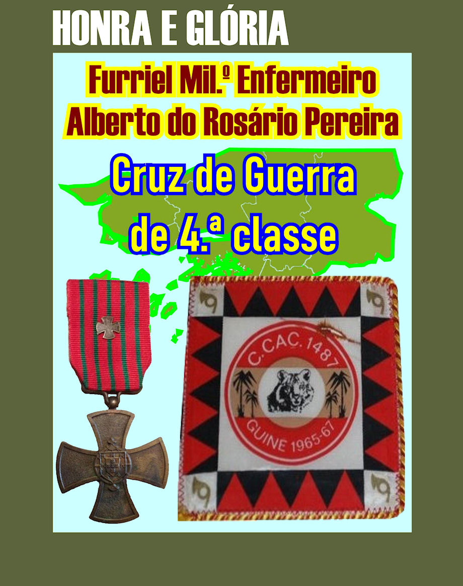 HONRA E GLÓRIA: Alberto do Rosário Pereira, Furriel Mil.º Enfermeiro ...
